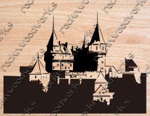 Castle Scroll Saw Pattern – Maker Patterns