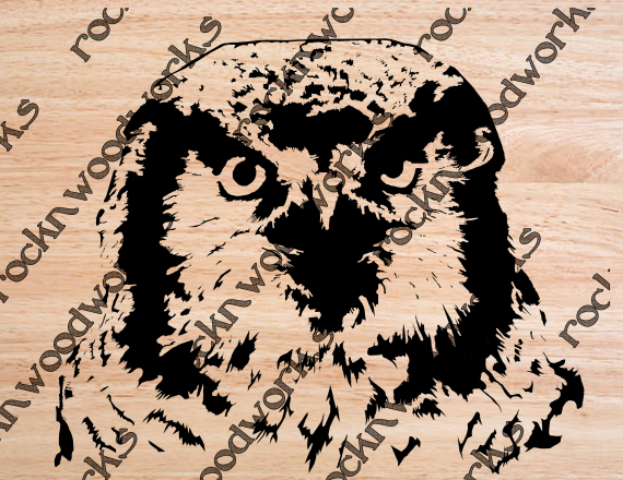 Owl Scroll Saw Pattern – Maker Patterns