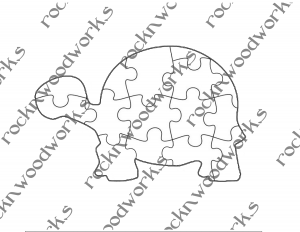 Turtle Scroll Saw Puzzle Pattern – Maker Patterns