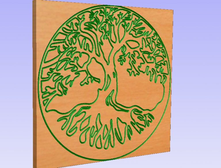 Tree of Life svg V-carve pattern by Sterling Davis – Maker Patterns